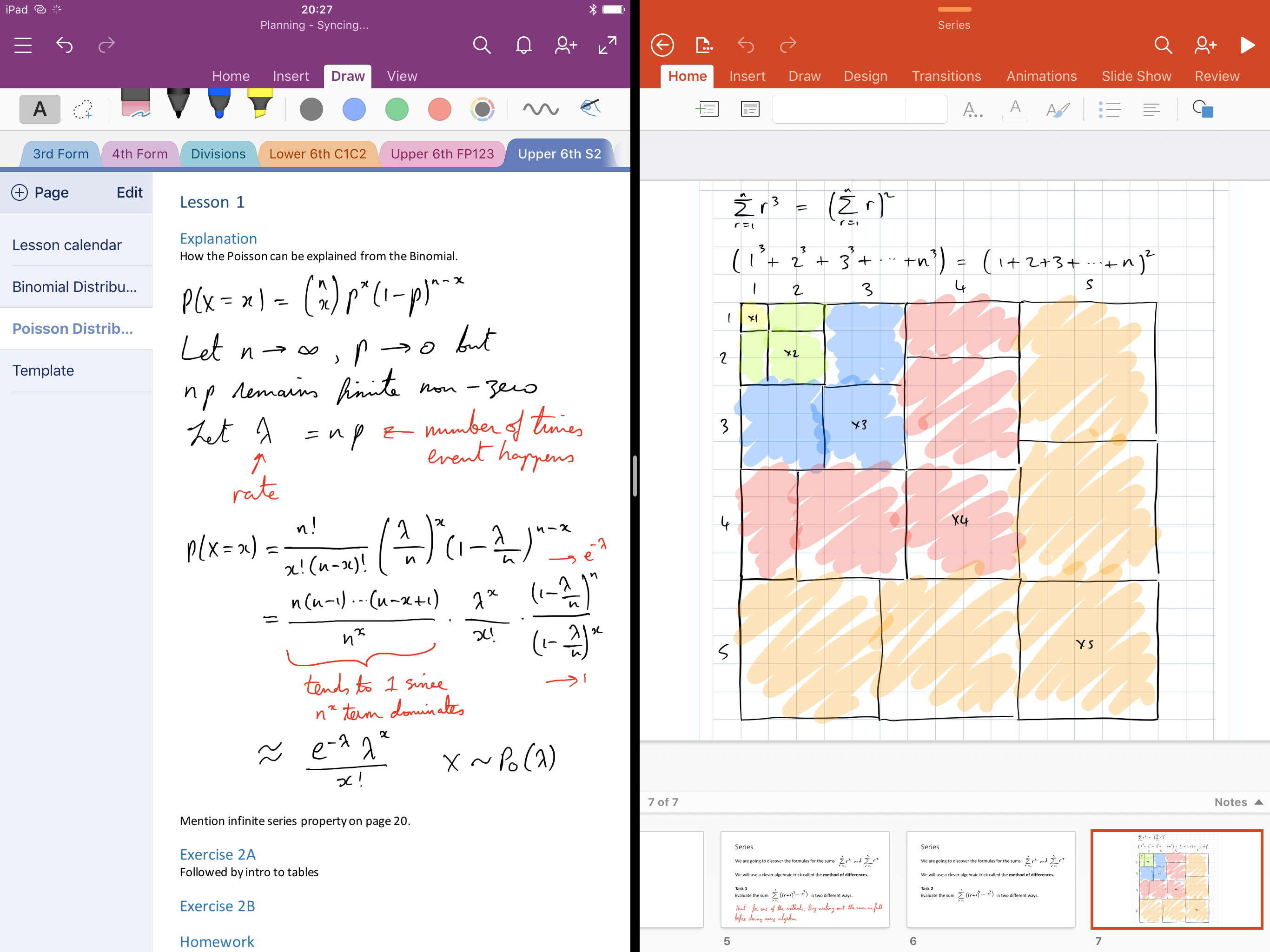 Office 365 And Apple Pencil PolyMaths By Peter Davison Reiber